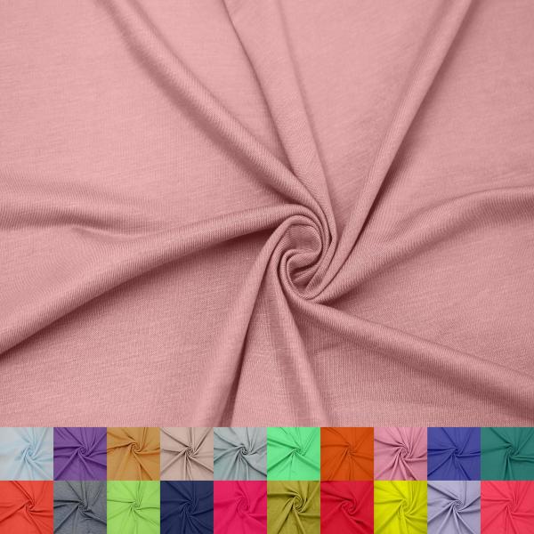・A 95% rayon and 5% spandex jersey knit fabric is a blend that combines the softness and breathability of rayon with str...