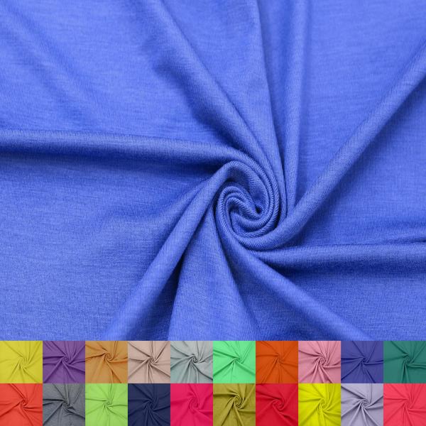 ・A 95% rayon and 5% spandex jersey knit fabric is a blend that combines the softness and breathability of rayon with str...