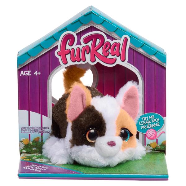 ・Includes: 1 interactive toy kitty.・Animated Pet Fun: Experience pet care with the furReal My Minis Interactive Toy Kitt...
