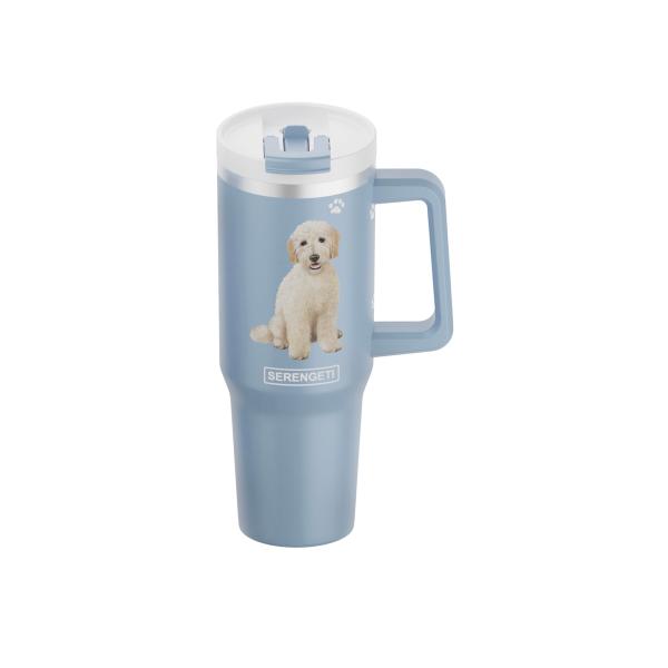 ・SERENGETI TRAVEL MUG: Enjoy your favorite drinks on the go with SERENGETI 40 Oz insulated Tumbler with Handle and straw...