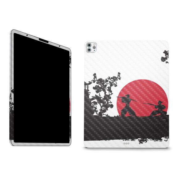 ・This Full Wrap Kit Includes Maximum Coverage for The Apple iPad Pro 12.9" M2 6th Gen (2022)・CARBON FIBER FINISH - with ...