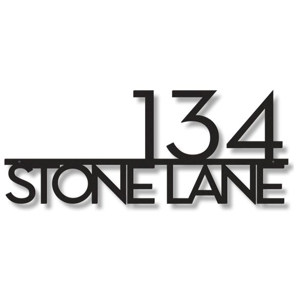 ・Premium Quality Sturdy Steel: Address numbers for house are made of heavy duty 14 gauge thick galvanized American-made ...