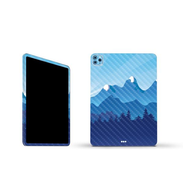 ・This Full Wrap Kit Includes Maximum Coverage for The Apple iPad Pro 11" M2 4th Gen (2022)・CARBON FIBER FINISH - with th...