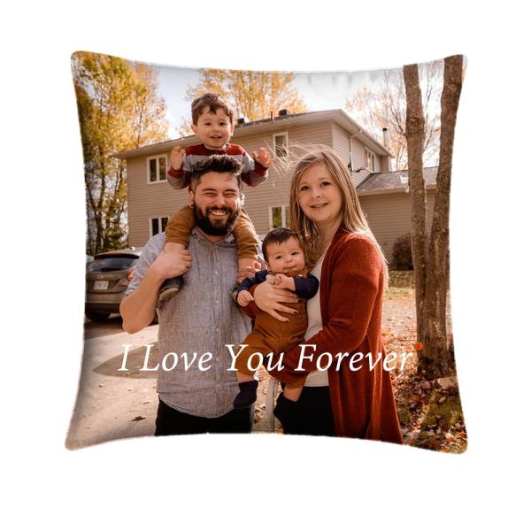 ・【High-Quality Materials】Our picture pillow cover is made of skin-friendly, high-quality short plush material that is 10...