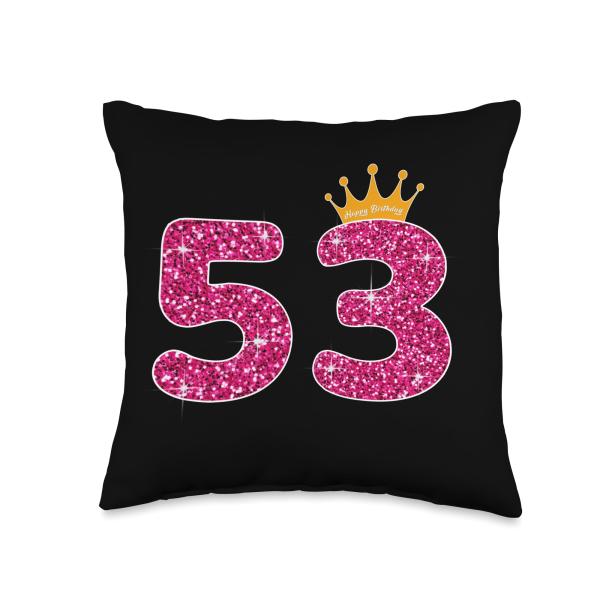 ・Celebrating Sweet fifty-three 53rd birthday gift for Women. 53rd birthday gift 53 years old cool birthday tee to wear f...