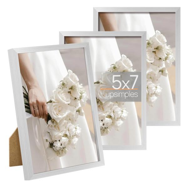 ・Multiple Frames ＆ Sturday Material: Set of 3 pieces in the same sizes for neat and uniform wall decoration. Lightweight...
