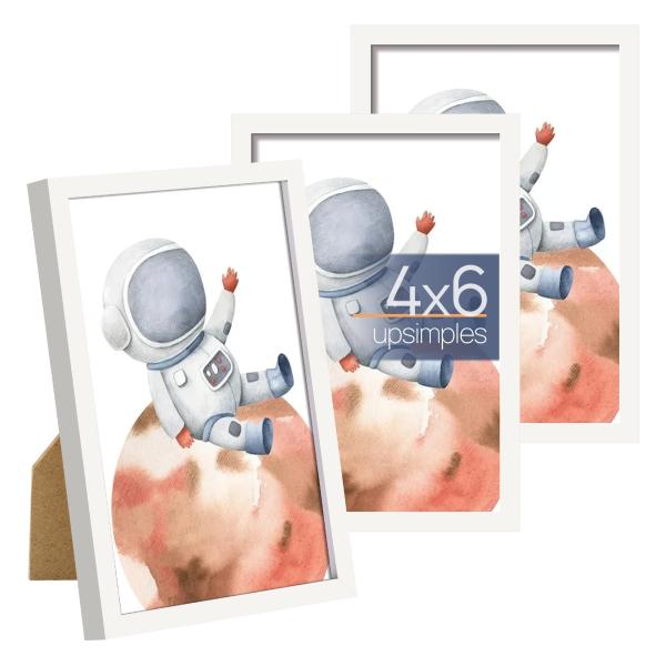 ・Multiple Frames ＆ Sturday Material: Set of 3 pieces in the same sizes for neat and uniform wall decoration. Lightweight...
