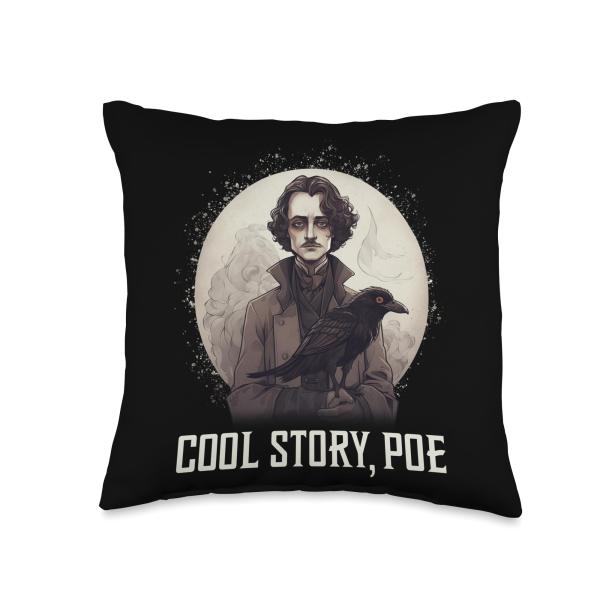 ・This Cool Story Poe saying and design is perfect for any bibliophile. Perfect for trips to the city library, local book...