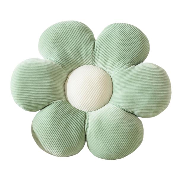 ・Three-dimensional flower shape design: The daisy throw pillow, each petal is filled with fullness, supporting force, co...