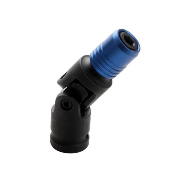 ・This 1/2'' Square drive to 1/4'' hex adapter is suitable for use with 1/4'' hex shanks bits, making it for a wide range...