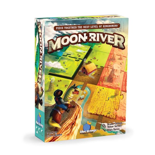 ・Strategy Tabletop Board Game: Moon River is a territory building strategy game using open drafting and tile placement, ...