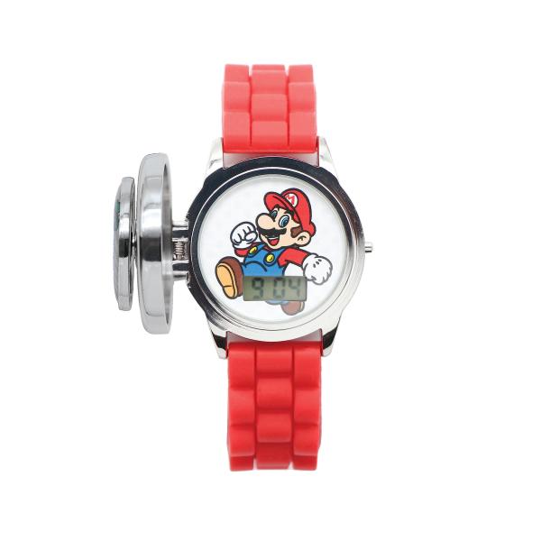 ・Level Up Your Time Skills: This cool watch features iconic Super Mario characters and flashing lights for little advent...