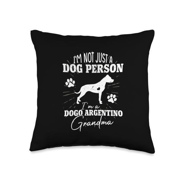 ・I'm not just a dog person I'm a Dogo Argentino grandma, mom funny dog lover gift makes a great present for a dog lover,...