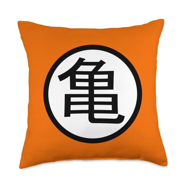 ・Japanese Language Learning design. Kanji - Turtle・100% spun-polyester fabric・Double-sided print・Filled with 100% polyes...