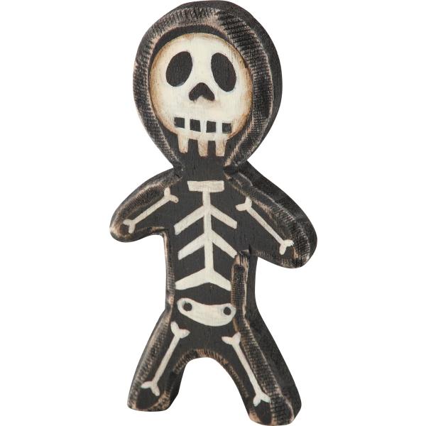 ・DECORATIVE PUMPKIN: A fun decorative skeleton recreated from an original hand carved and painted piece・HALLOWEEN HOME D...