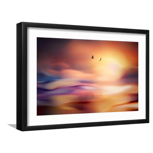 ・Art Print Dimensions: 18" x 12"; Finished Dimensions: 22" x 16"・Premium Printing: Printed on premium paper using non-to...