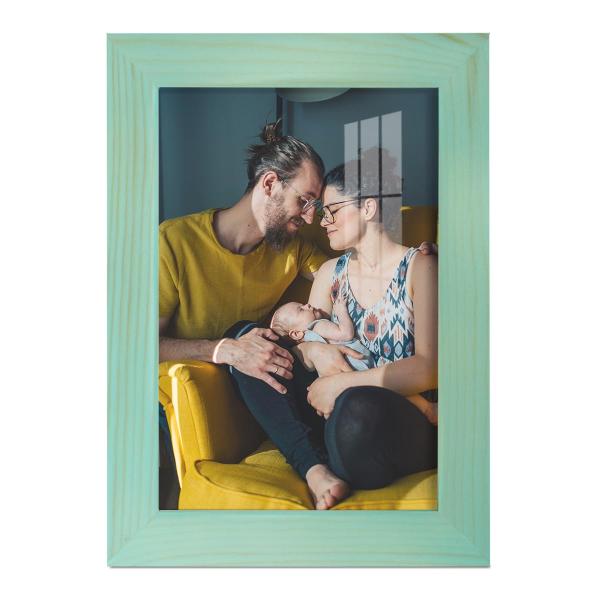 ・?【Size】 The photo size (inner size) is 5"x7". Actual frame size (finished size) is 6.5"x8.5"x 0.75".・?【Easy to Display】...