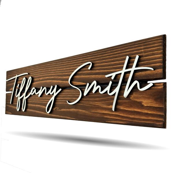 ・A Personalized Wooden Name Sign Loved by Families: This custom wood sign has become a favorite among families looking t...
