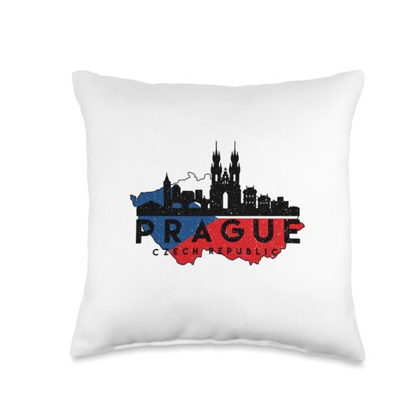 ・Capture The Charm Of Central Europe With This Nostalgic Design Features Prague's Skyline Blended With A Czech Republic ...
