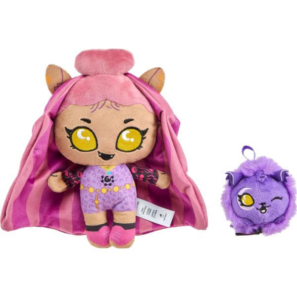 ・Monster High Ghoul N Goのぬいぐるみセットには、柔らかい人形、怖がるペット、素敵な子供サイズのバックパックが含まれます。不気味でクールなディスプレイや外出先での遊び用に作られています。・Clawdeen Wolfはぬ...