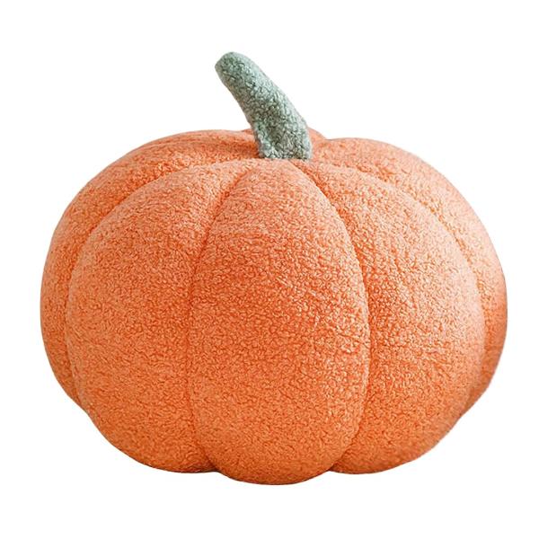 ・【Sizes】Cute pumpkin shape pillow diameter 8 in/11 in/14 in.・【Premium Material】Ultra soft Teddy fleece+PP cotton full fi...