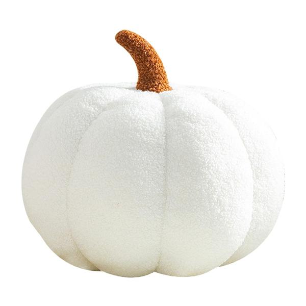 ・【Sizes】Cute pumpkin shape pillow diameter 8 in/11 in/14 in.・【Premium Material】Ultra soft Teddy fleece+PP cotton full fi...