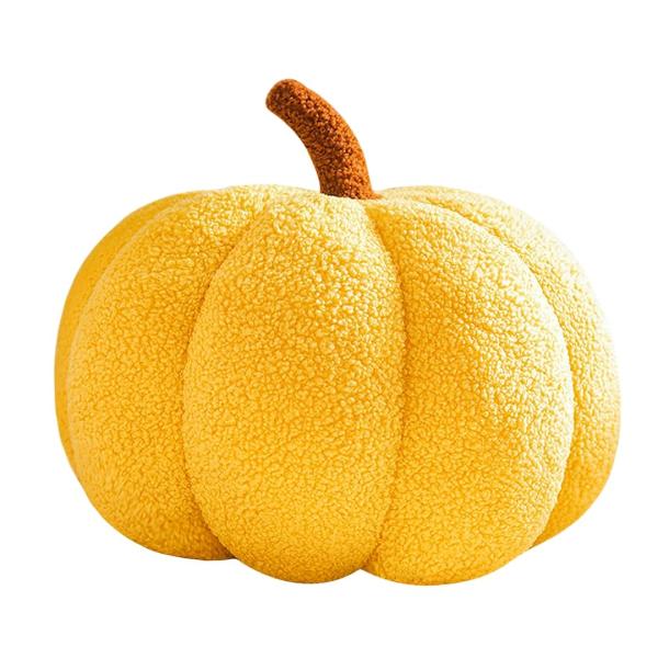 ・【Sizes】Cute pumpkin shape pillow diameter 8 in/11 in/14 in.・【Premium Material】Ultra soft Teddy fleece+PP cotton full fi...