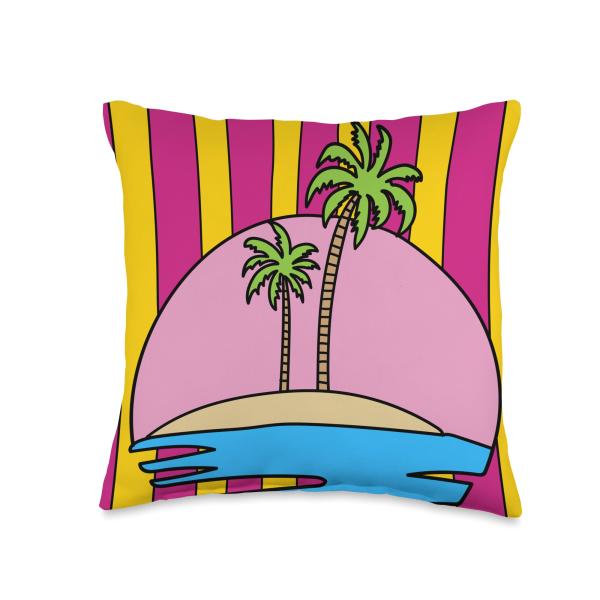 ・Relaxing on this lonely island holiday sun design is a lonely island surrounded by the sea with sunset. Perfect for tho...