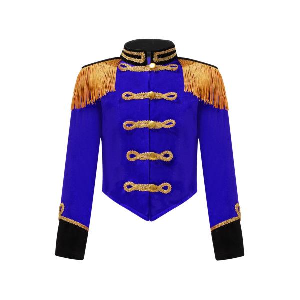 ・Made of quality polyester material, the costume is soft and skin-friendly to wear・A circus costume jacket for girls, st...
