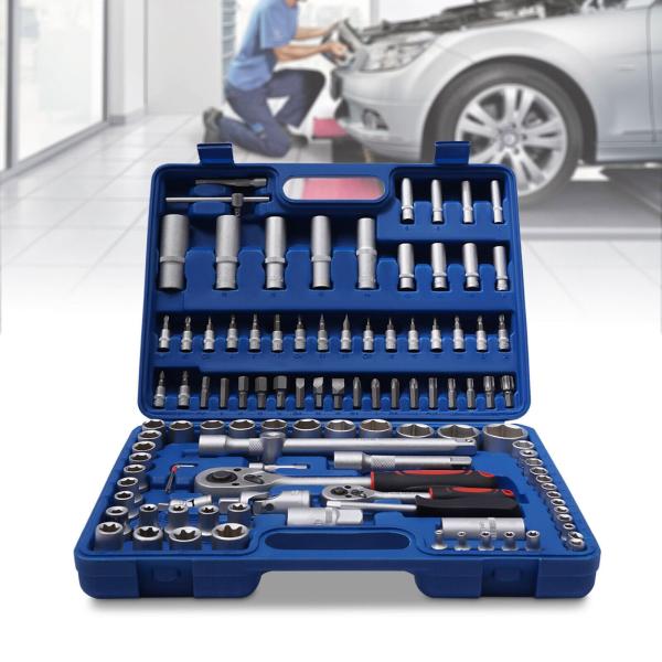・[Application] - The 108-piece mechanics tool set is suitable for maintenance and repair in the automotive and electrica...