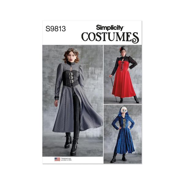 ・ソーイングパターンパケットには、縫製テンプレート、推奨される生地のピース、パターンピース、説明書が付属します。パッケージには、生地とトリムの選択方法、サイズ情報が含まれています。・これらのコスチューム縫製パターンは、ミスやレディースサイズ...