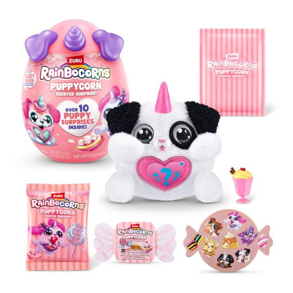 ・10 Surprises to discover: Rainbocorns Puppycorn Scent Surprise is packed with over 10 super sweet surprises!・Collect th...