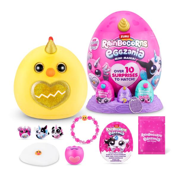 ・10 Surprises to discover: Rainbocorns Eggzania is packed with over 10 unbeatable surprises!・Collect them all: There are...