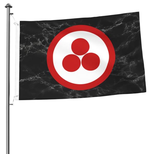 ・Attention grabbing: The double-sided flag 2x3ft, with its bright colors and clear patterns, can attract people's attent...