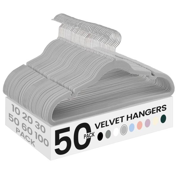 ・[Clever Shoulder Notches] Our coat hangers, with shoulder notches, are designed to hold clothes with thin straps like c...