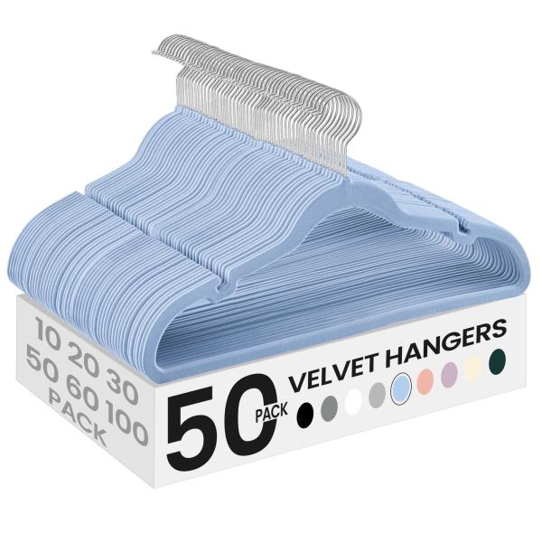 ・[Clever Shoulder Notches] Our coat hangers, with shoulder notches, are designed to hold clothes with thin straps like c...