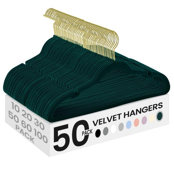 ・[Clever Shoulder Notches] Our coat hangers, with shoulder notches, are designed to hold clothes with thin straps like c...