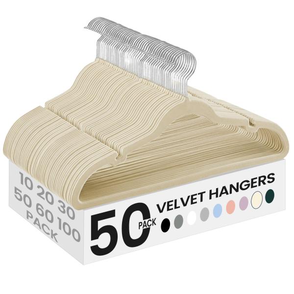 ・[Clever Shoulder Notches] Our coat hangers, with shoulder notches, are designed to hold clothes with thin straps like c...