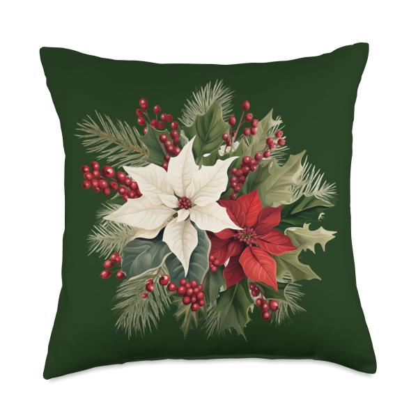 ・Elevate your holiday spirit with the timeless elegance of this Poinsettia Christmas Flower design! At the heart of the ...