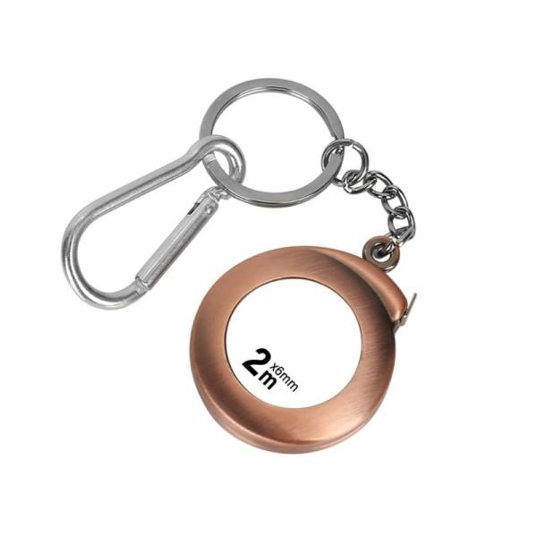 ・Carry the convenience of measuring wherever you go with our mini keychain retractable tape measure, featuring a 2-meter...