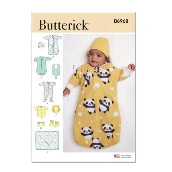 ・Sewing pattern packet comes with sewing templates, fabric recommendations, pattern pieces, sizing guides, and instructi...