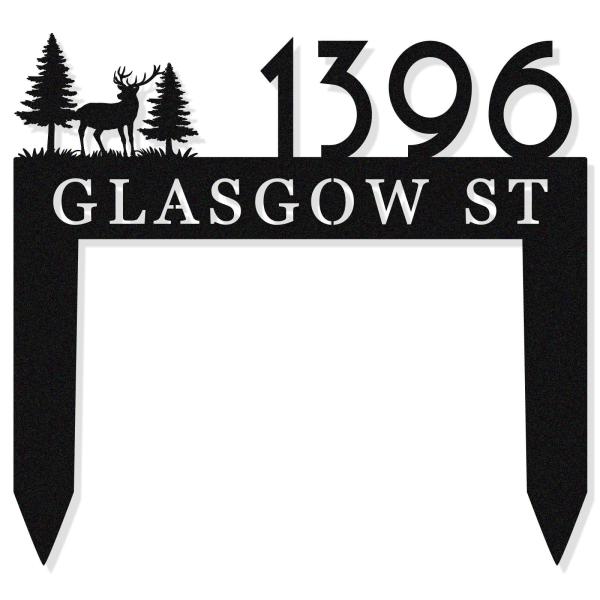 ・Personality Customized: Make your address uniquely yours with our personalized metal address sign. Add a touch of your ...