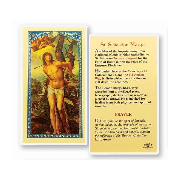 ・Design and Style; Beautified artwork by world renowned Fratelli Bonnella, laminated yellow background card and prayer o...