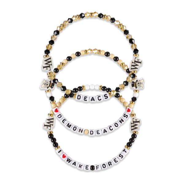 ・These adult friendship bracelets are covered in the official team colors and team logo displays with friendship bracele...