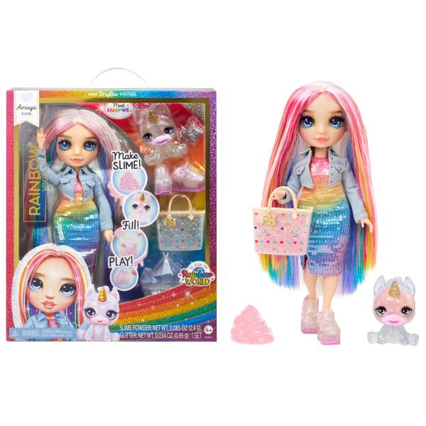 ・INSPIRE KIDS TO BE CREATIVE: Discover and play with your favorite Rainbow High dolls in a new magical way. Every doll c...
