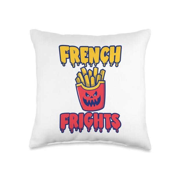 ・Are you looking for an easy last-minute Halloween costume? If so, you will appreciate this funny French Frights design....