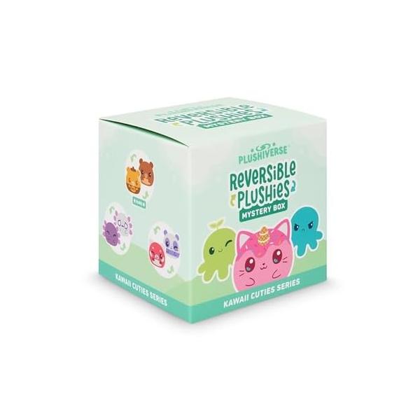 ・Mini Reversible Plush Blind Box: Unbox a surprise 3-inch kawaii plush that flips between two expressive moods. Each the...