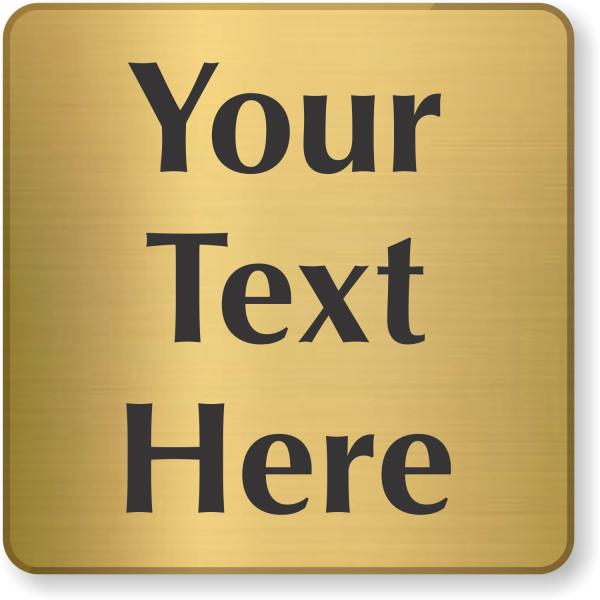 ・REAL BRASS: Heavy weight signs use 100% real brass - and are not low cost "brass colored" aluminum or plastic. Unlike t...