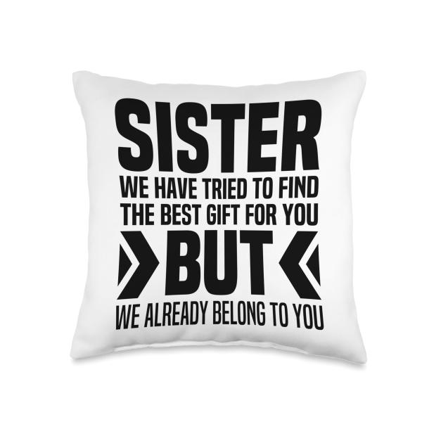 ・Are you looking for a sister's birthday bday present for your little sis, big sista or woman friend? This funny graphic...