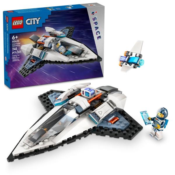 ・Spaceship toy for imaginative play - Young space enthusiasts can blast off for intergalactic action with this LEGO City...